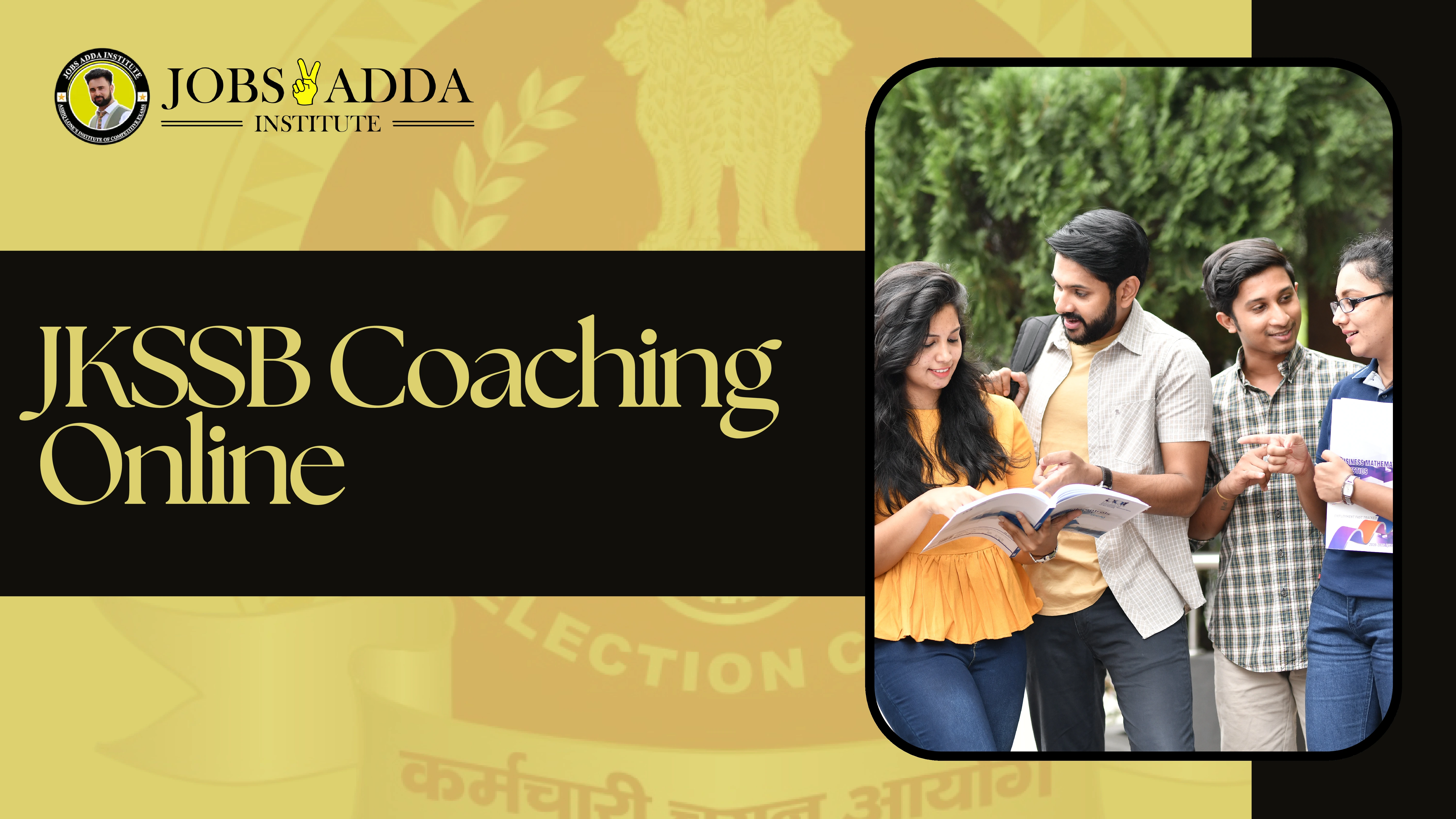 JKSSB Coaching Online - Institute For Best Preparation
