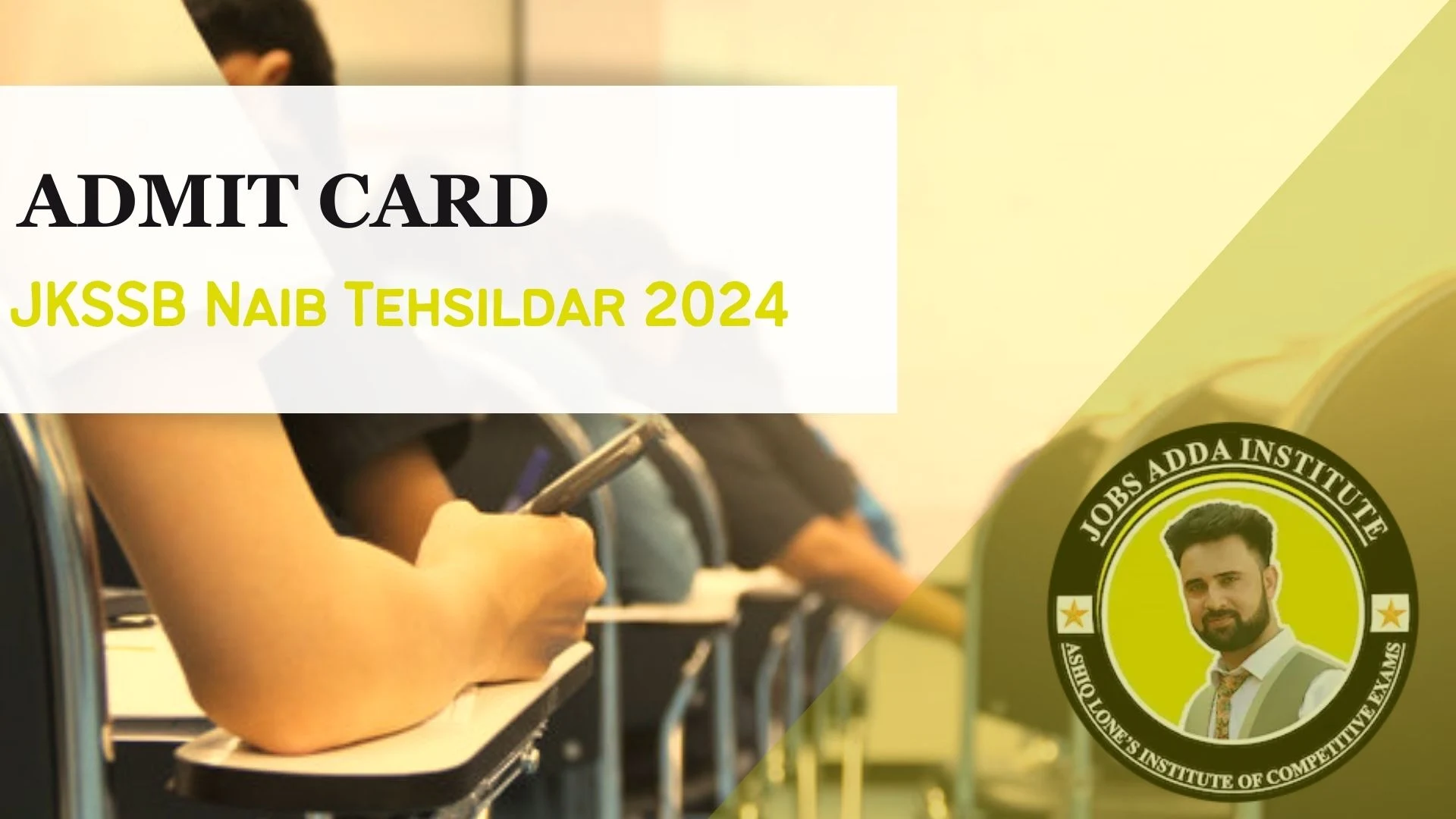 JKSSB Naib Tehsildar Admit Card 2024 - Download Your Hall Ticket.
